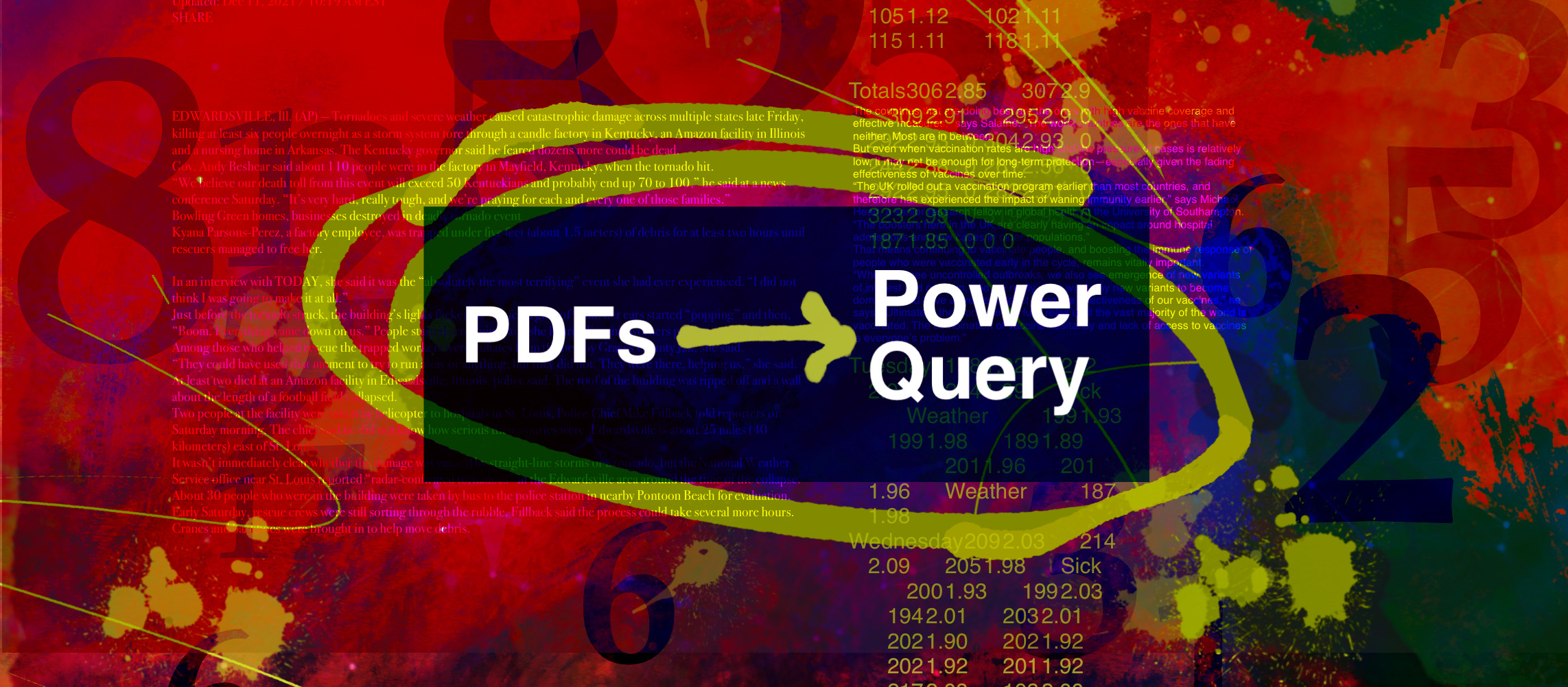 Power Query and PDF: a team - Veronique Frizzell