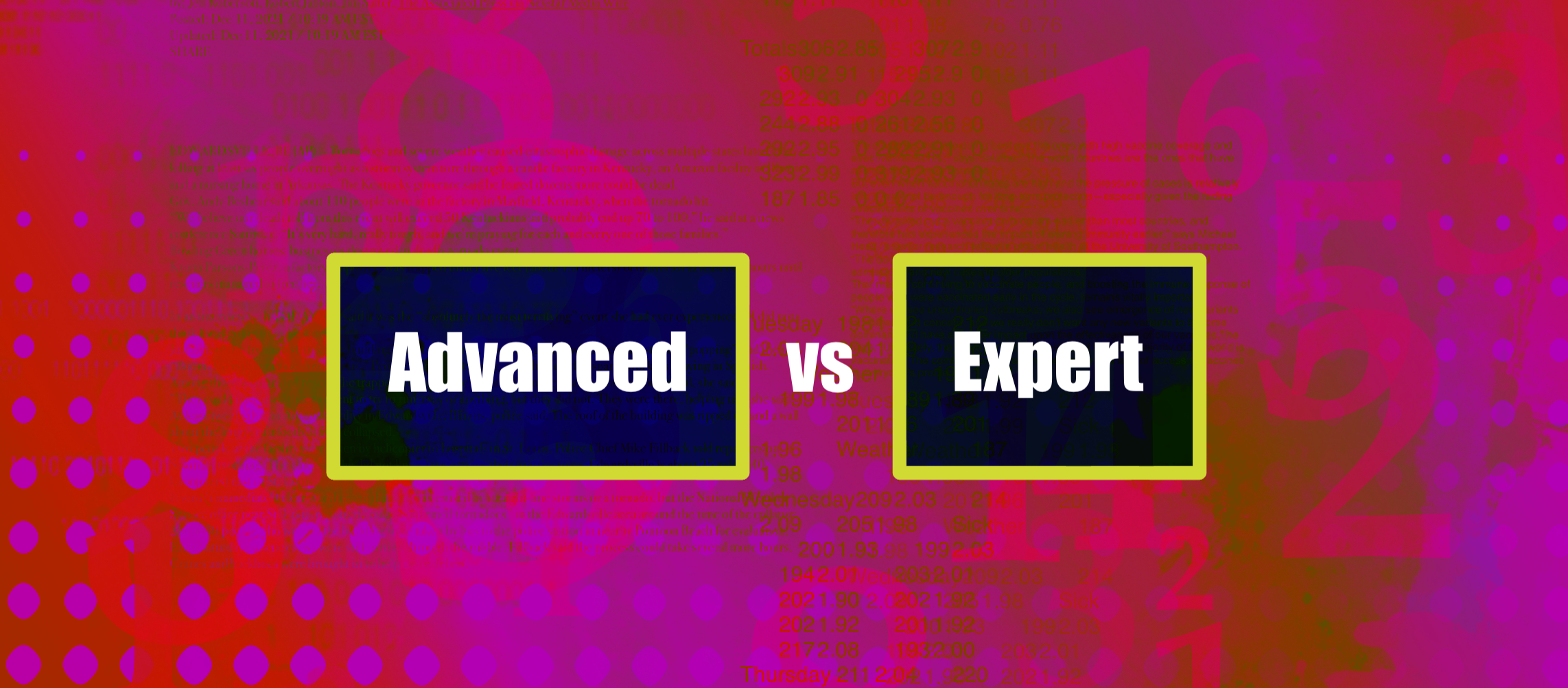 Advanced vs Expert Excel - Veronique Frizzell